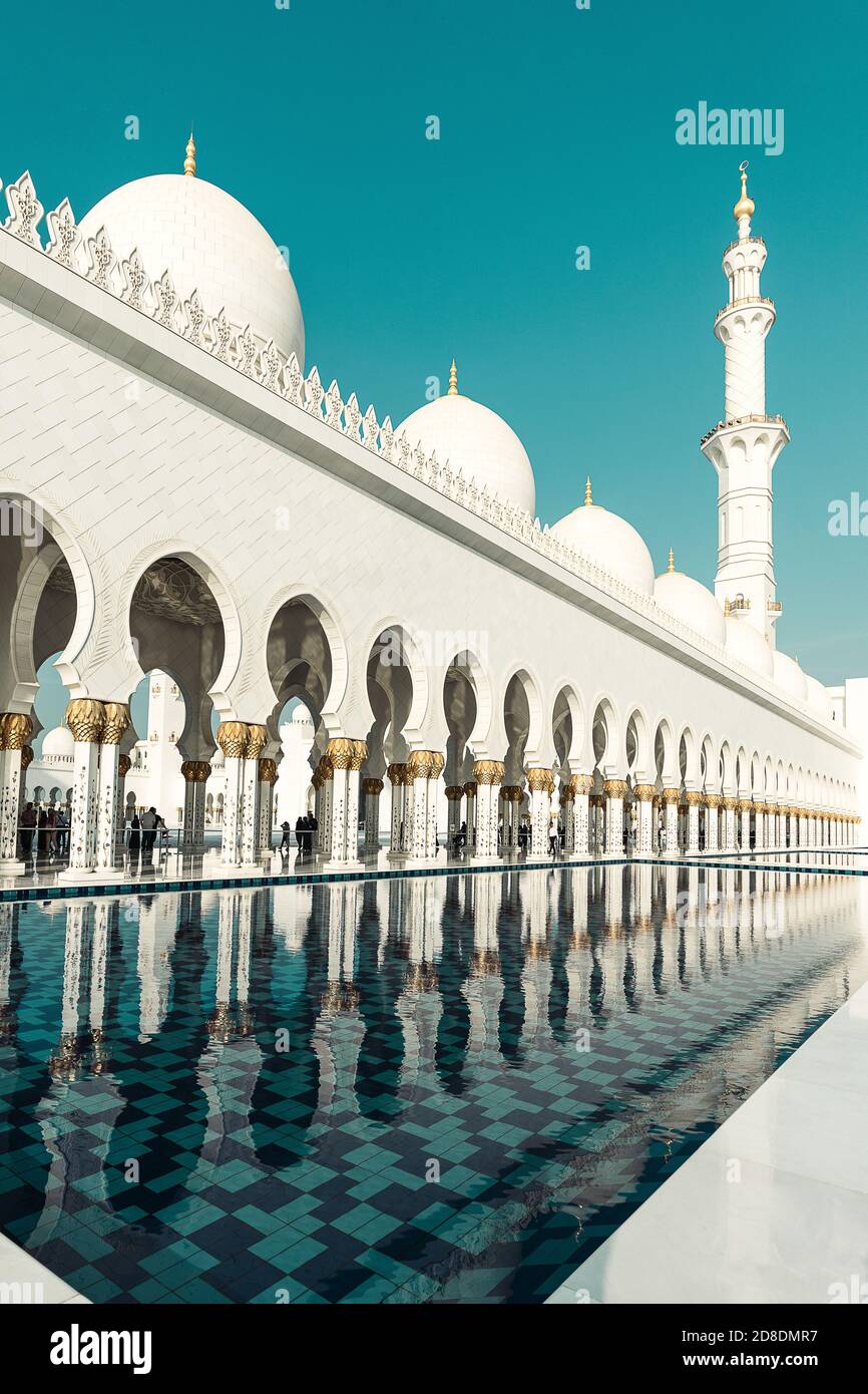 MONTERREY, MEXICO - Jan 15, 2020: ABU DHABI, UAE - JANUARY 14: Sheikh ...