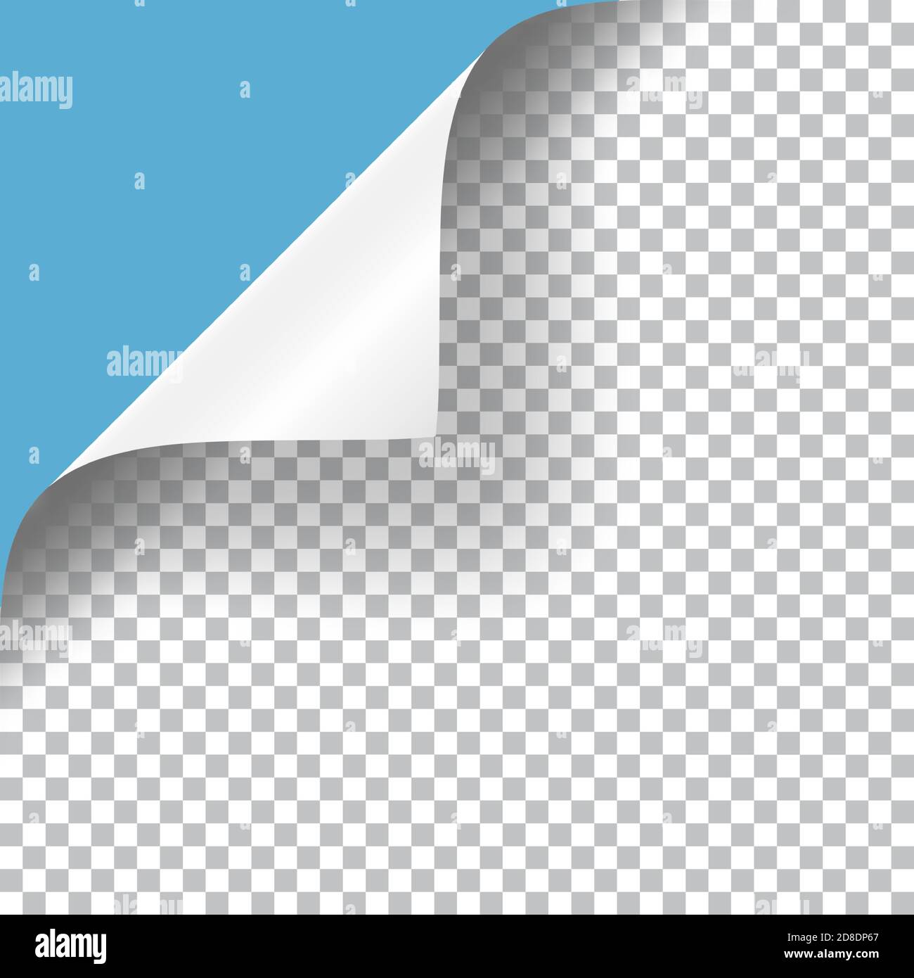 Turned corner and page Stock Vector Images - Alamy