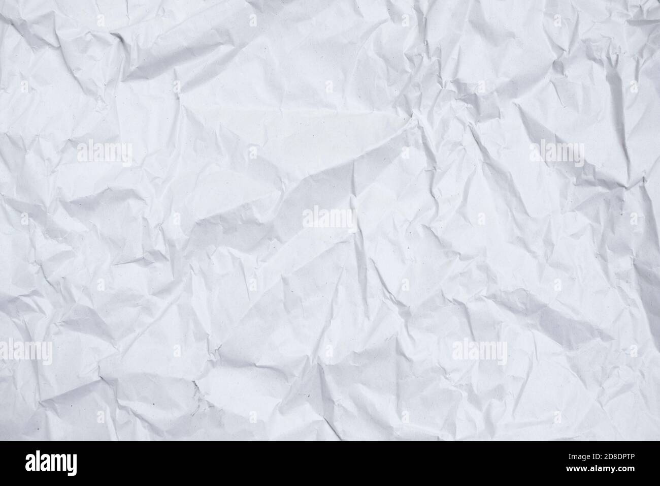 White clumped Paper texture background, kraft paper horizontal with ...