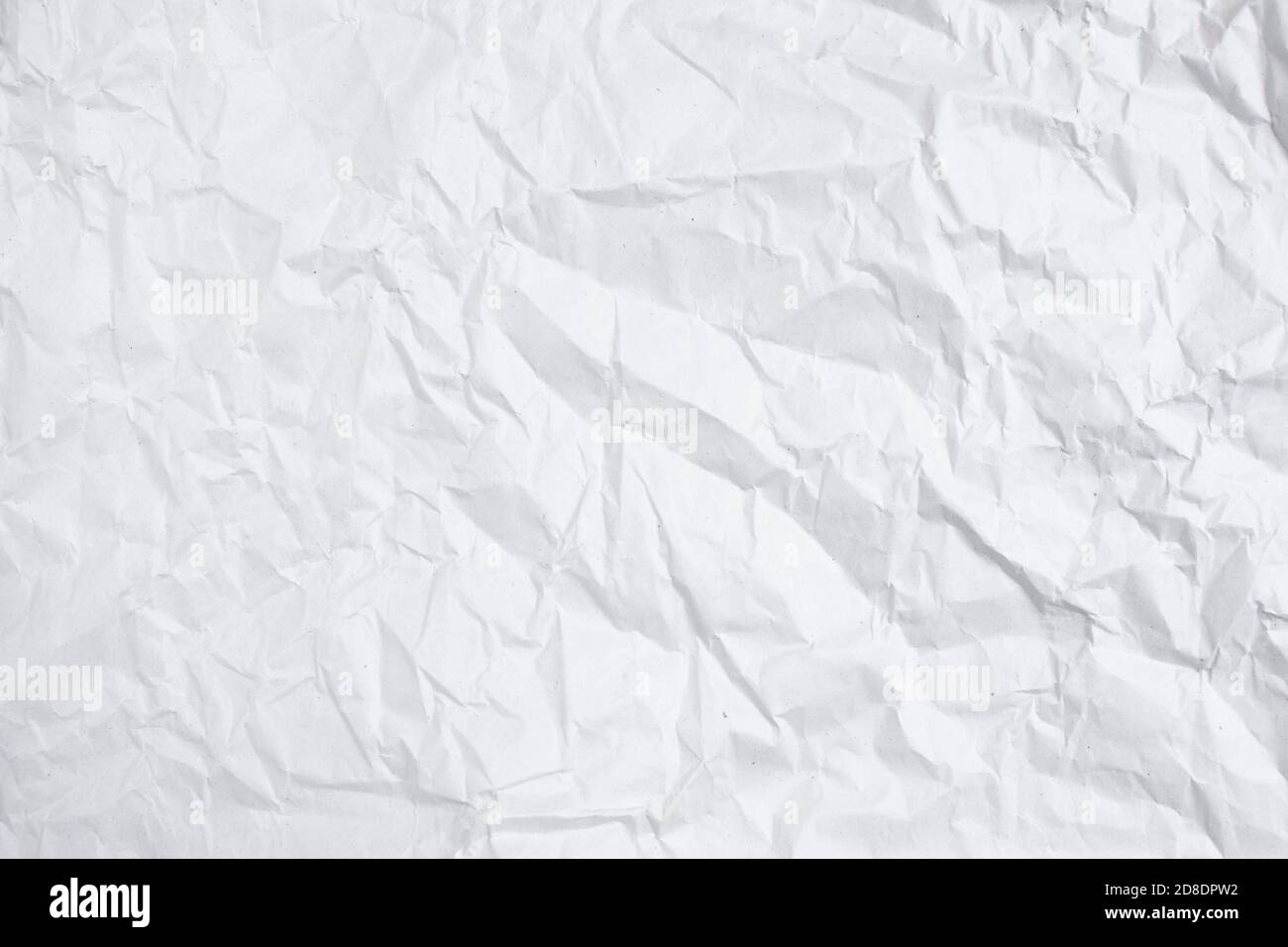 White clumped Paper texture background, kraft paper horizontal with ...