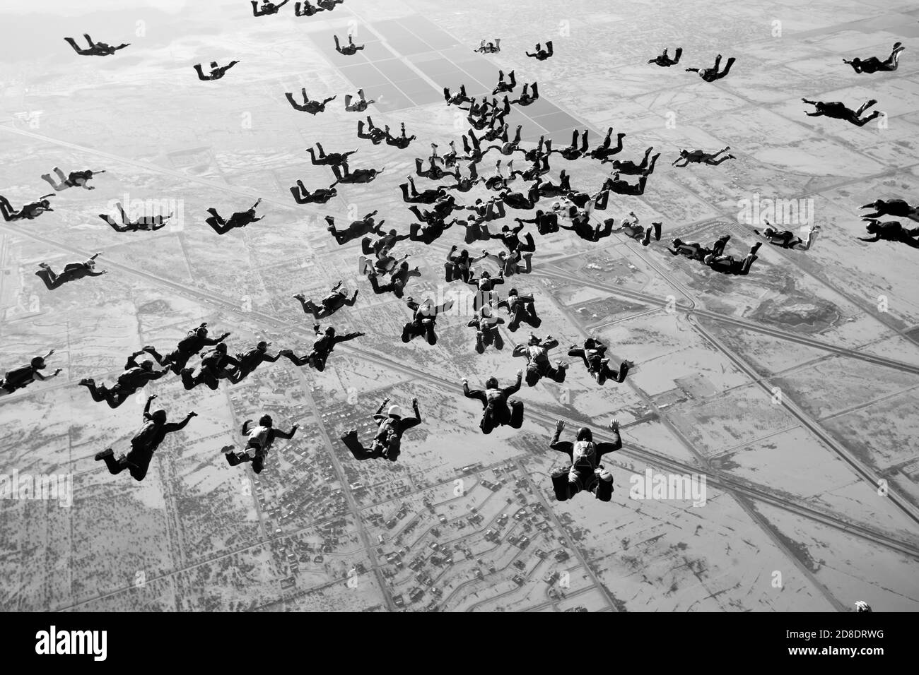 Stunt woman Black and White Stock Photos & Images - Alamy