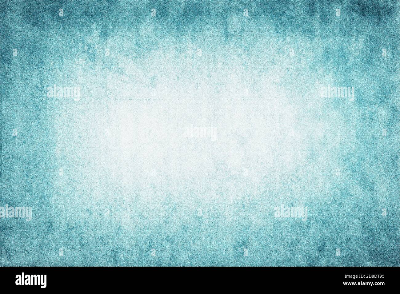 Blue background with grunge texture, blue sky soft with white center ...