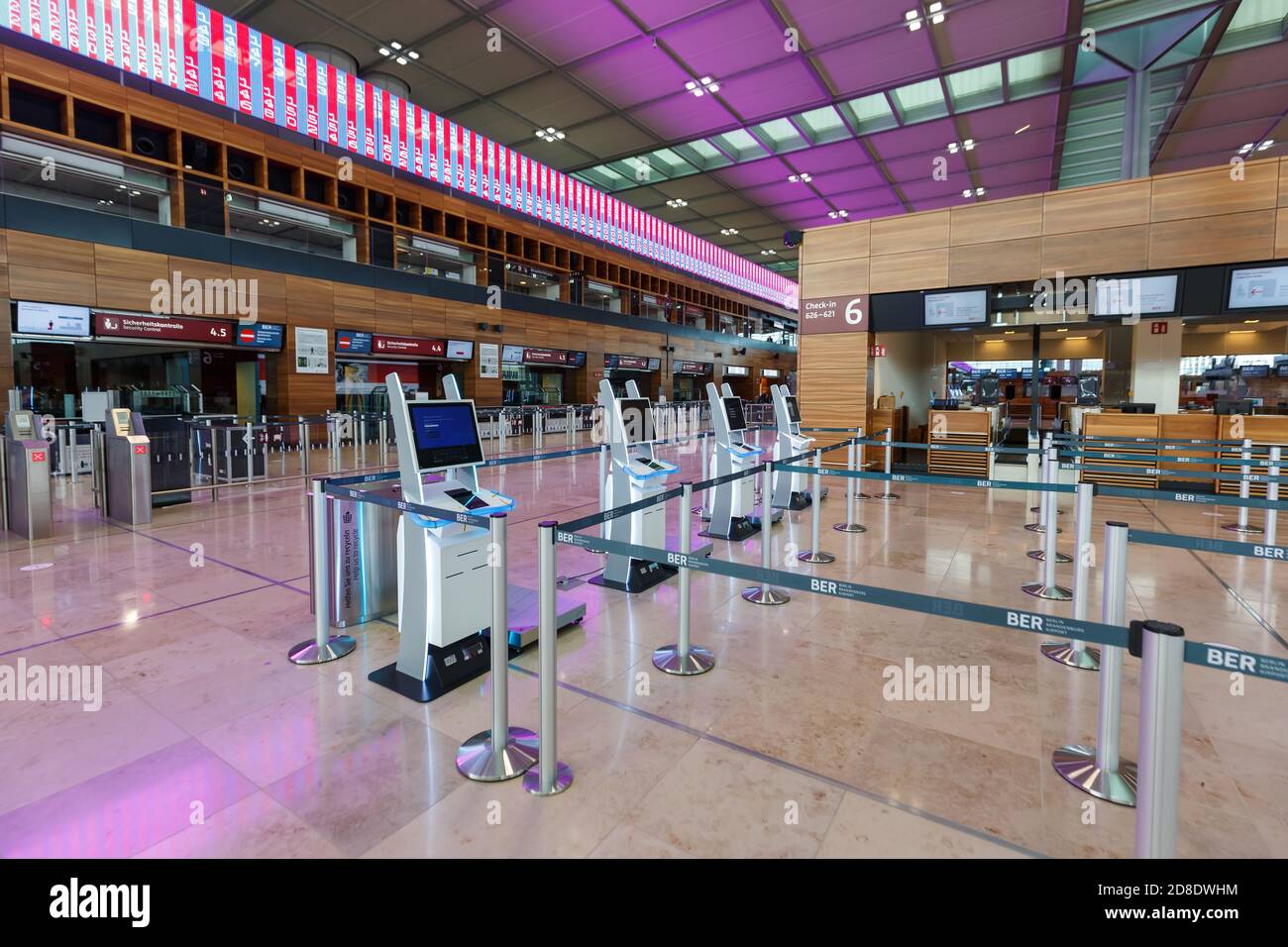 Berlin, Germany - October 28, 2020: New Berlin Brandenburg BER Willy ...
