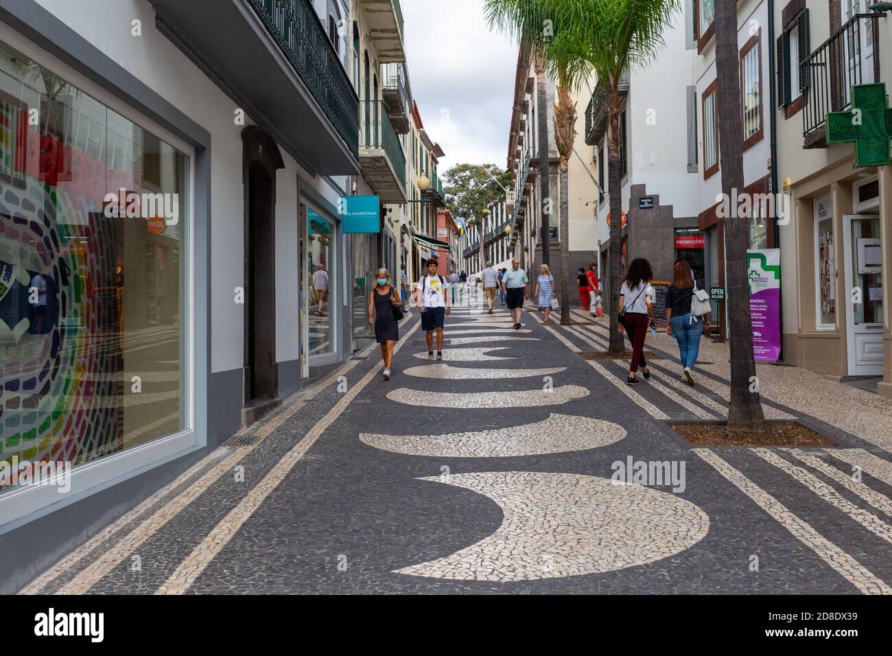 Funchal town centre, Madeira, Portugal Stock Photo - Alamy