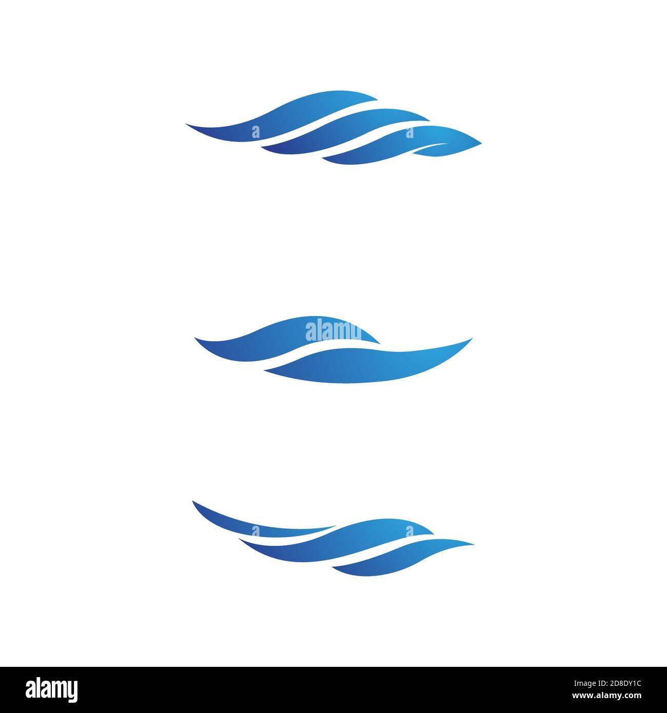 Water wave icon vector illustration design template Stock Vector Image ...
