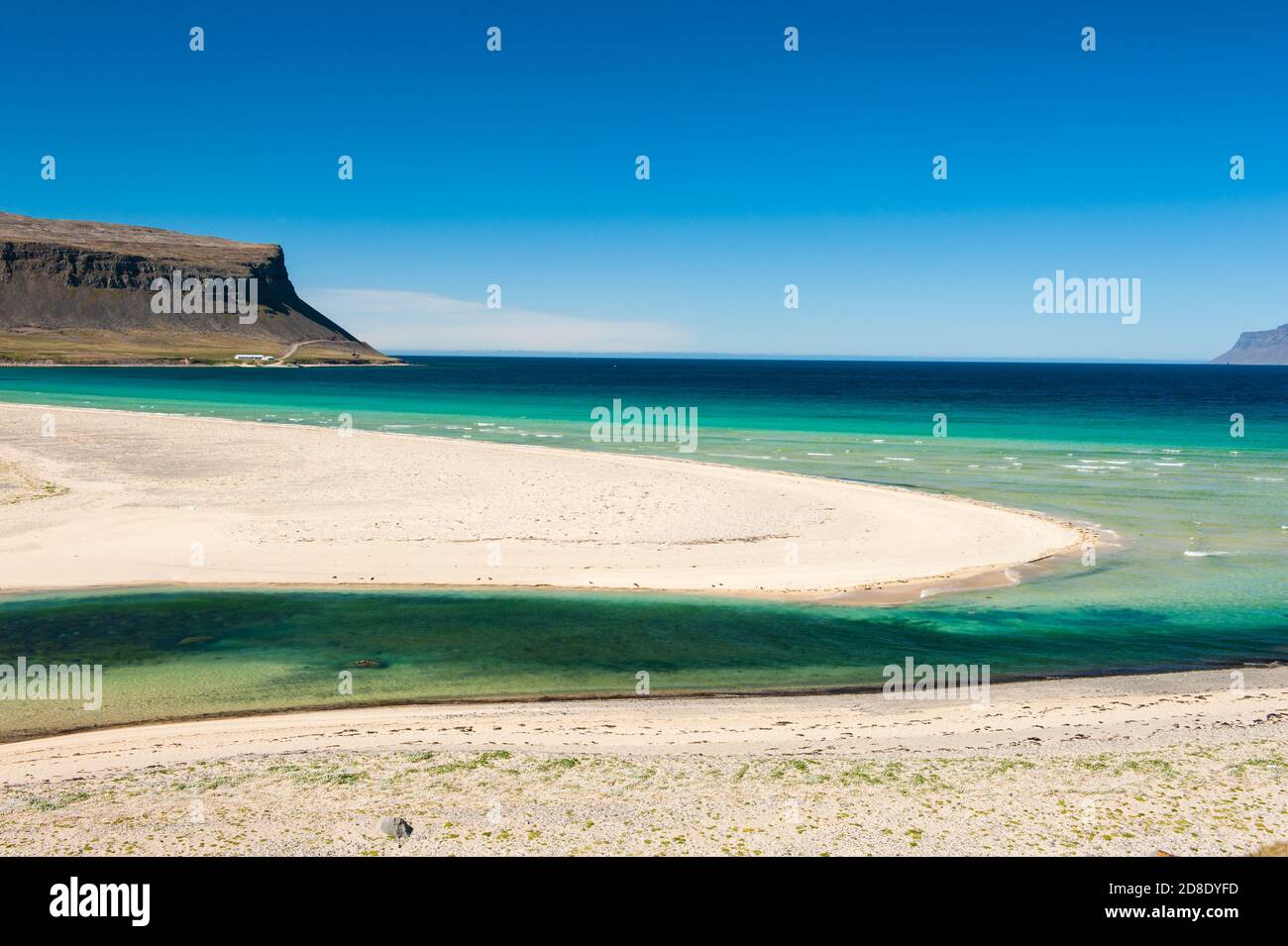 Extremly beautiful bay with mighty golden beaches and turquise sea in ...