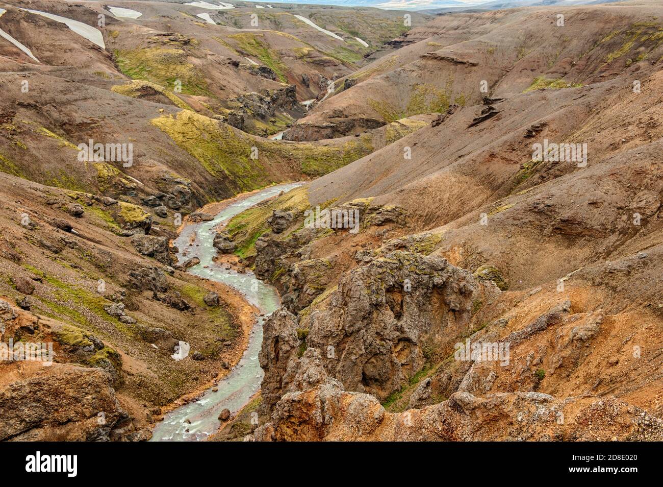Iceland is a land of ice and fire. In the geothermal area ...