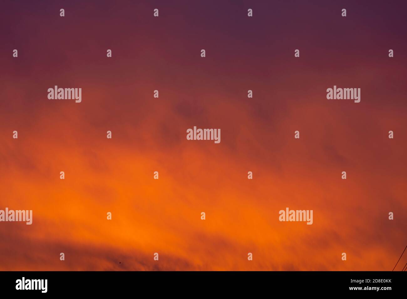 dusk with awesome sunset sky from Golden hour to blue hour Stock Photo ...