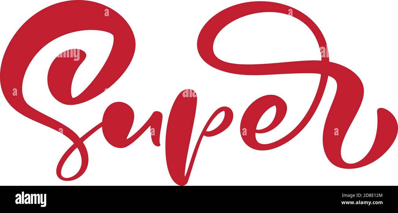 Super vector black hand drawn lettering positive quote. Calligraphy ...