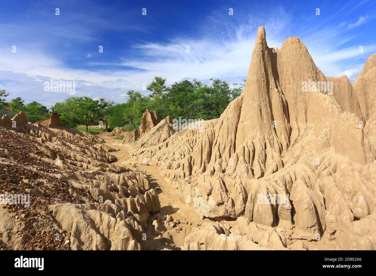 Beautiful weird looking natural structures of Kok Sua (Tiger’s Den) in ...