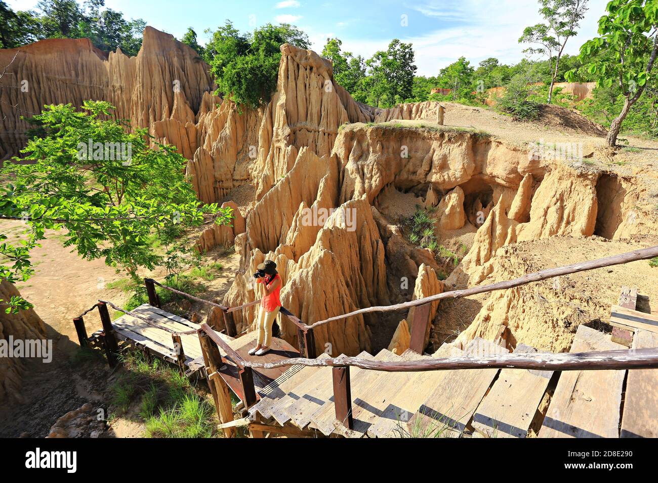 Beautiful weird looking natural structures of Kok Sua (Tiger’s Den) in ...