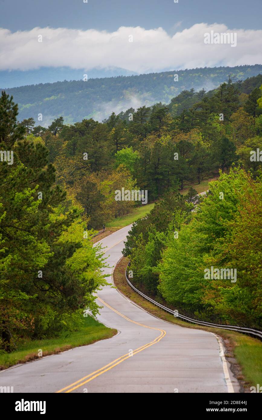 Talimena Scenic Drive Stock Photo - Alamy