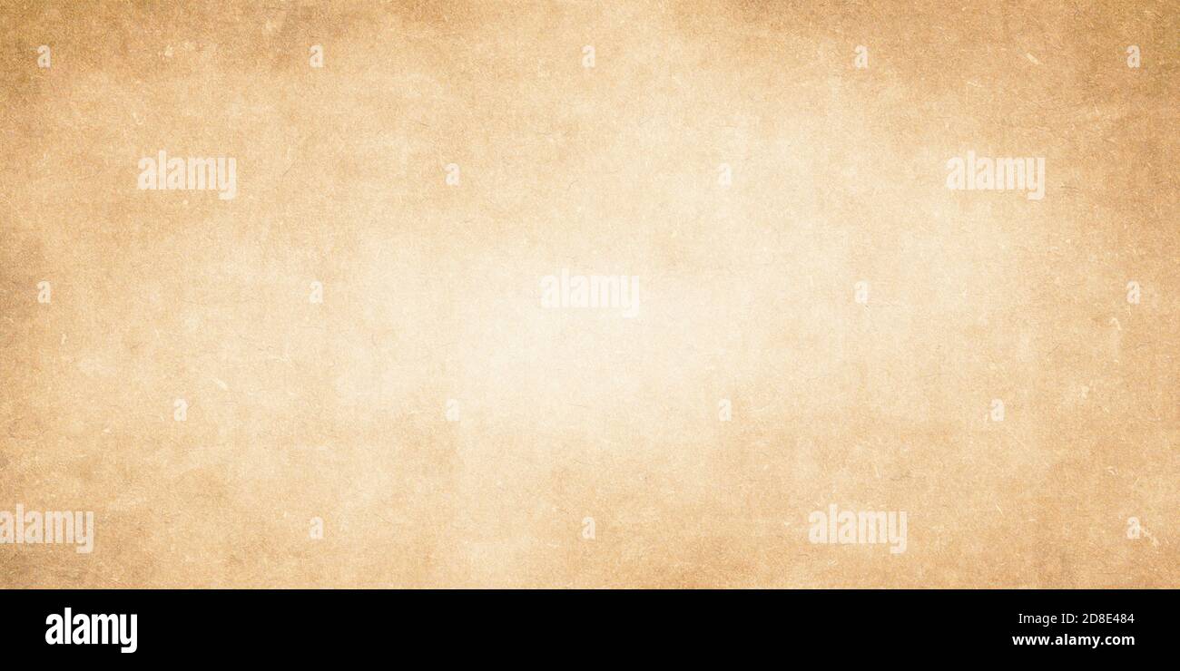 light brown Paper texture background, kraft paper horizontal with ...