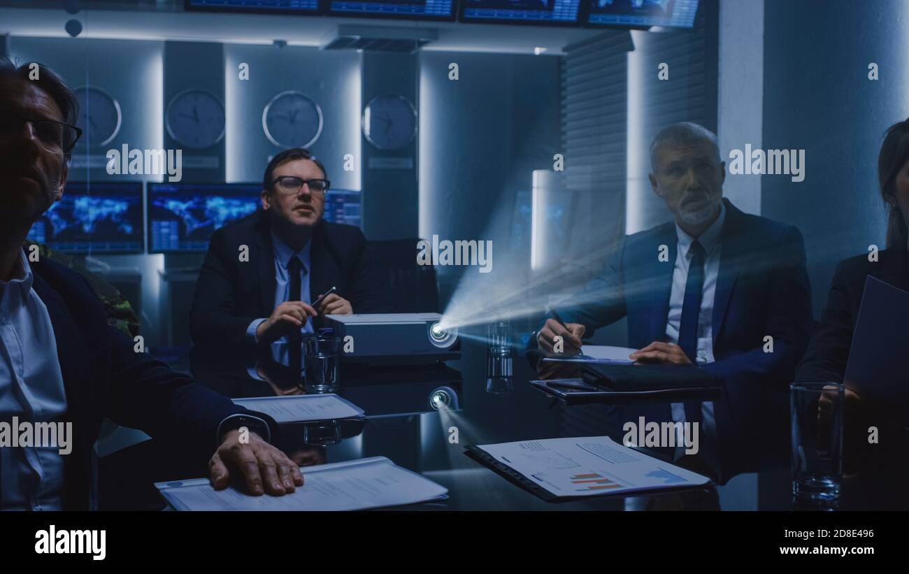 Government Officials, Military Men and Business Executives Watching ...