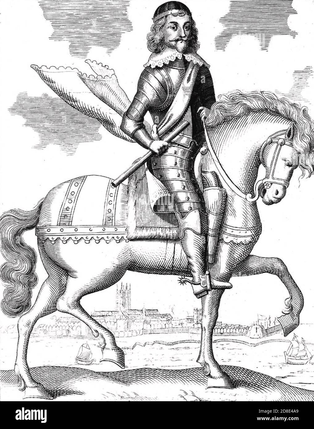 JOHN HOTHAM 1589-1645) English MP and Parliamentarian Stock Photo - Alamy