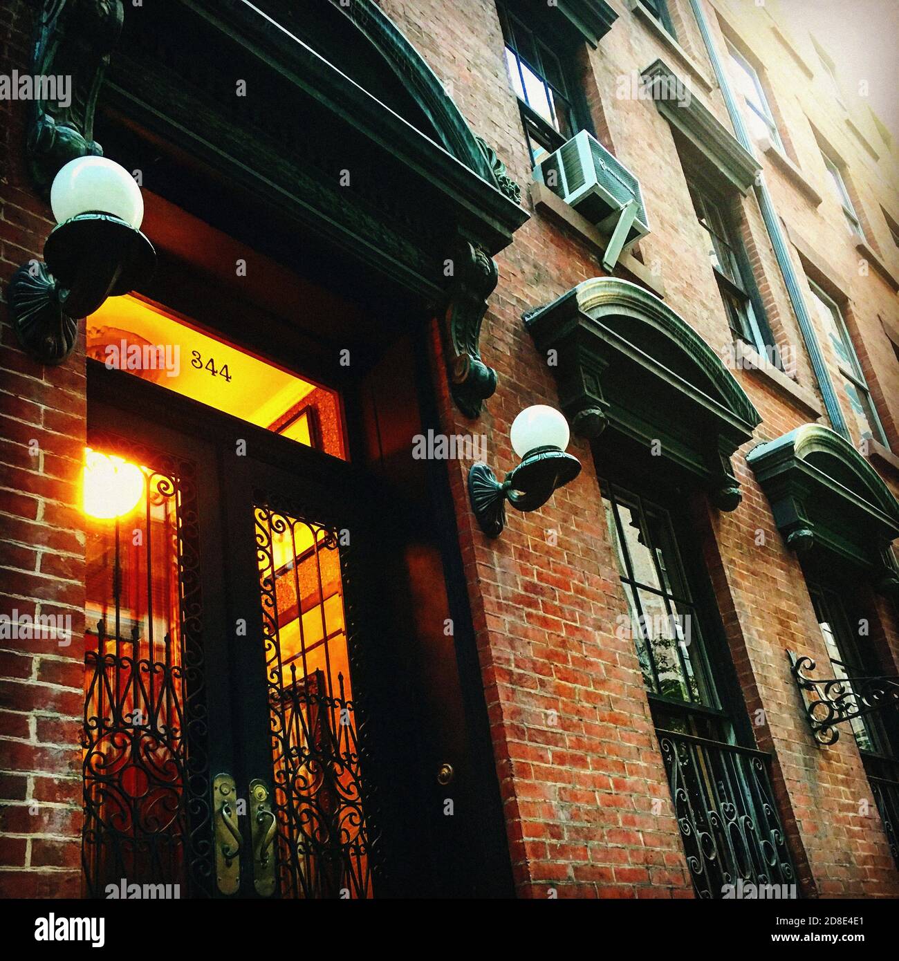 Apartment Building Entrance Stock Photo - Alamy