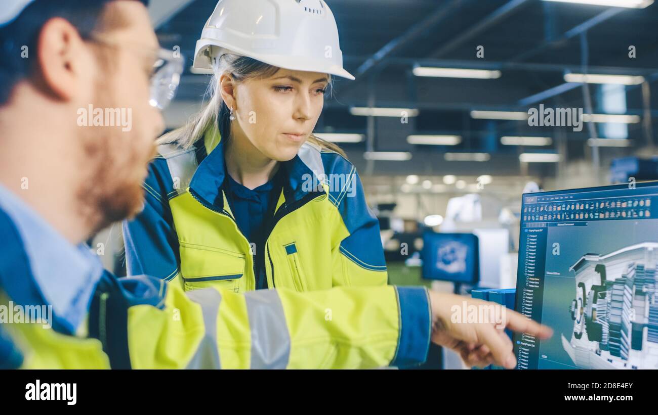 3d man mechanical engineer hat hi-res stock photography and images - Alamy
