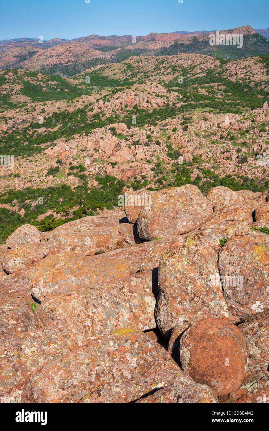 Wichita Mountains National Wildlife Refuge Stock Photo - Alamy