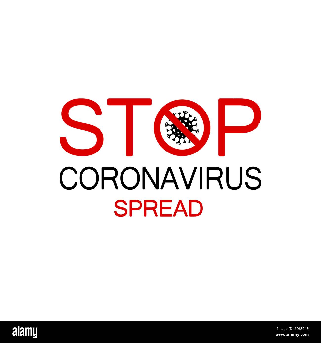 Stop the spread sign Cut Out Stock Images & Pictures - Alamy