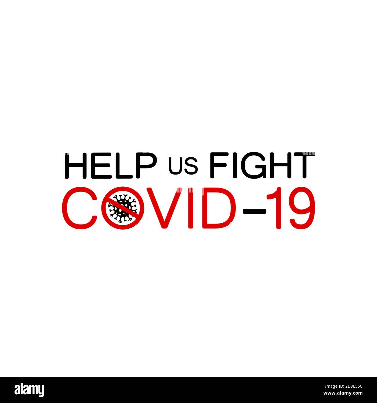 Coronavirus covid 19 help Cut Out Stock Images & Pictures - Alamy