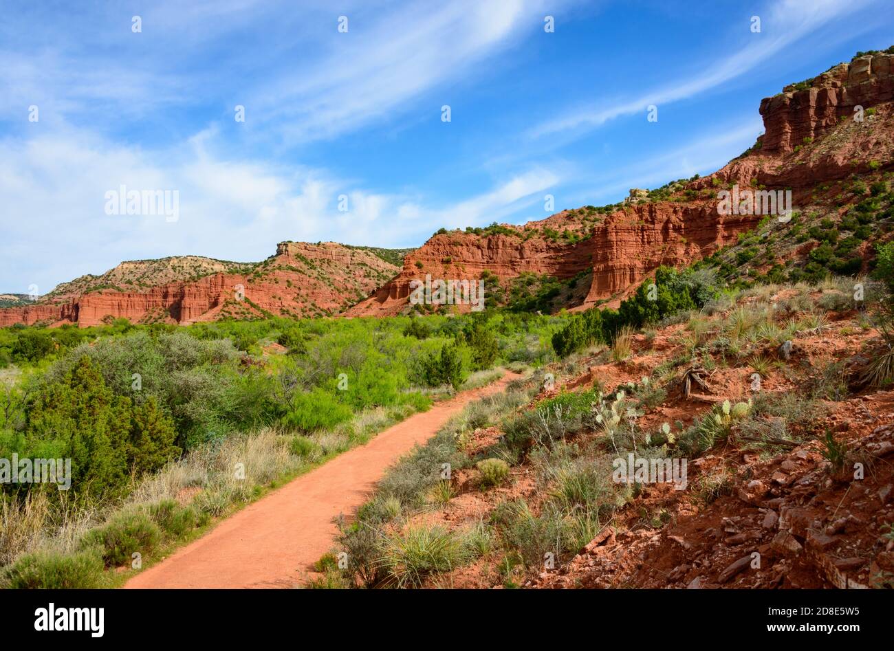 Caprock Canyons State Park and Trailway Stock Photo - Alamy