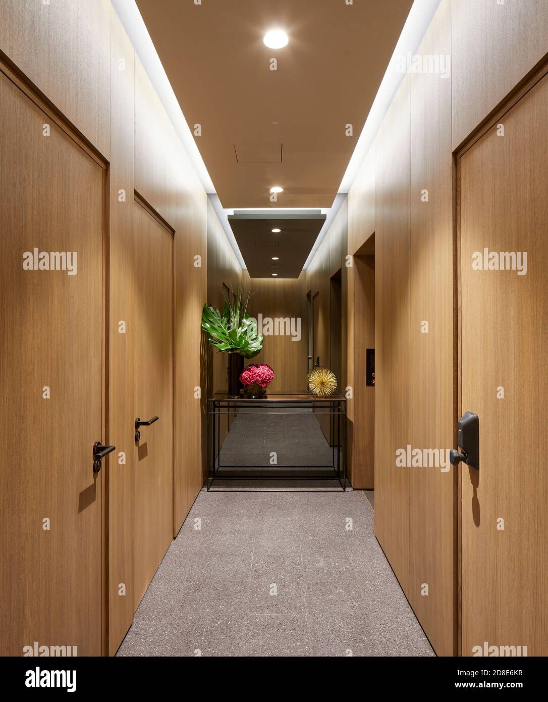 Residential development corridor. General accommodation, Misc, United ...