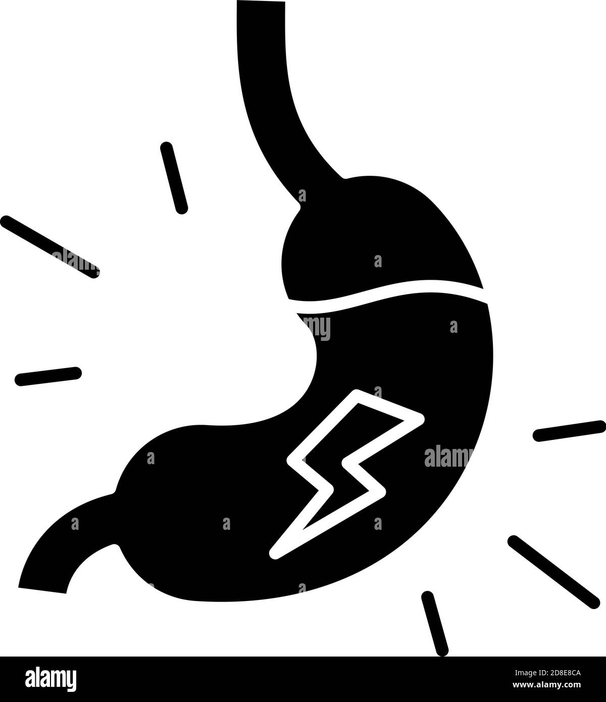 Inflammation of stomach Black and White Stock Photos & Images - Alamy