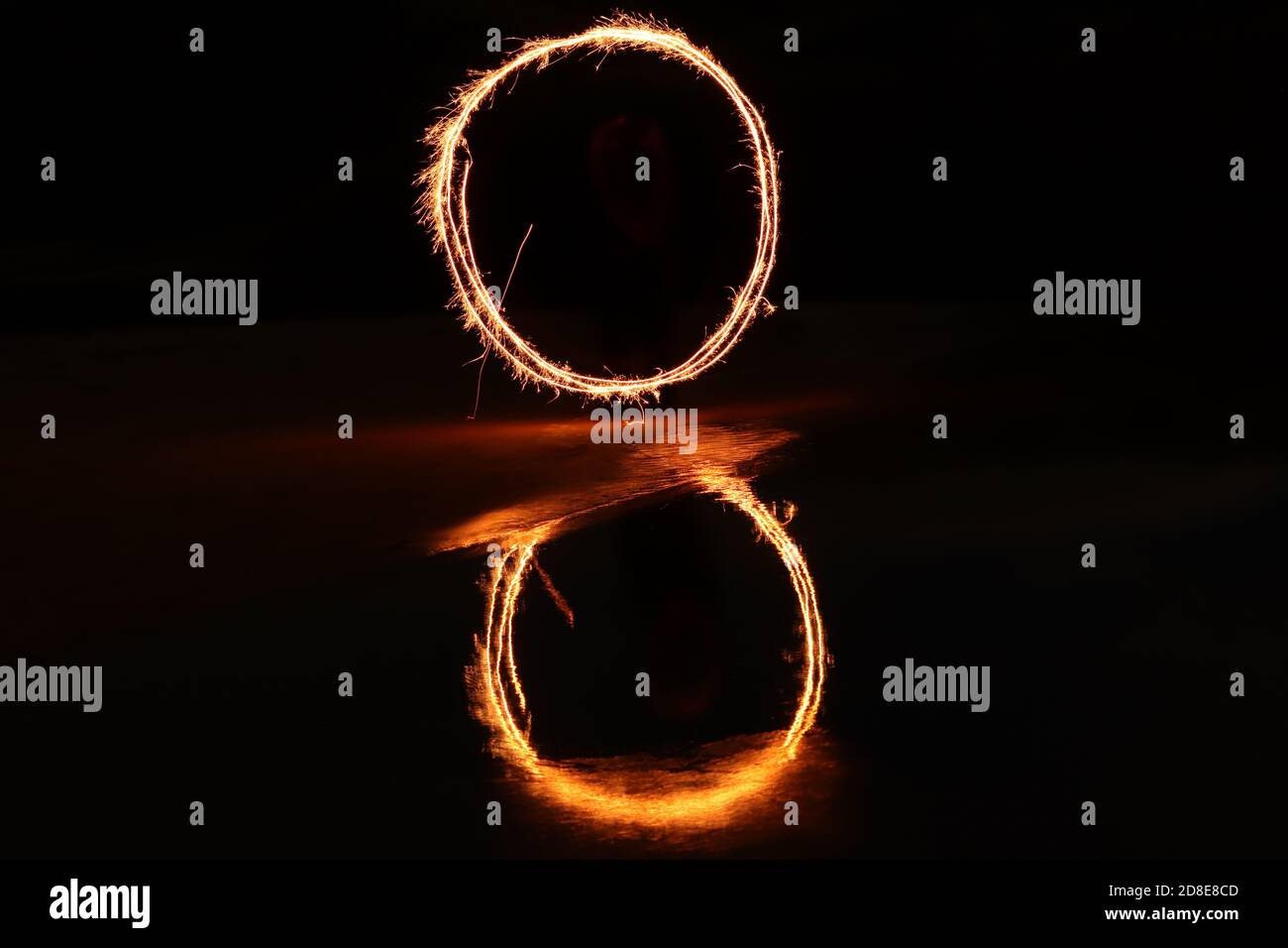 Fire juggling blue sky hi-res stock photography and images - Alamy