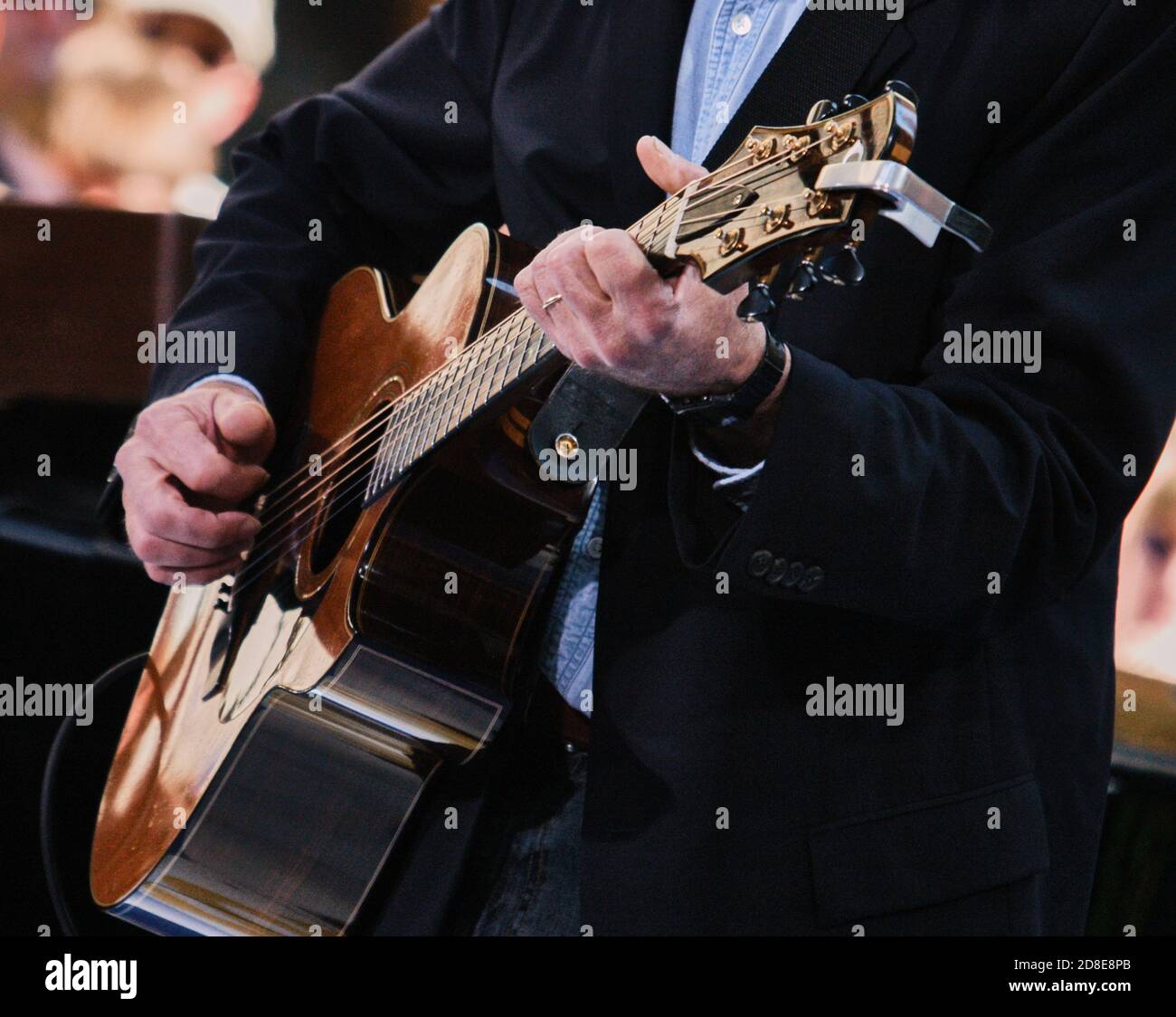 NEW YORK, NY, USA - JUNE 21, 2005: James Taylor Performs on NBC's Today ...
