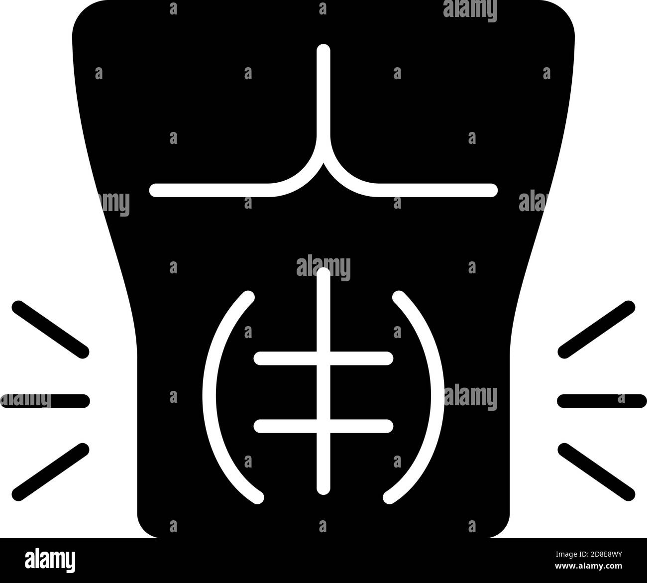 Solid muscle Stock Vector Images - Alamy