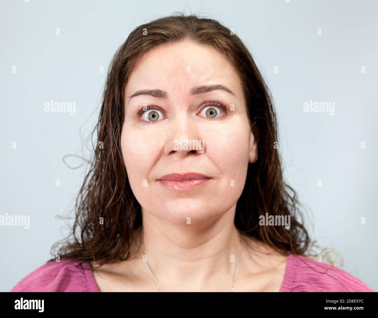 Tense face expression hi-res stock photography and images - Alamy