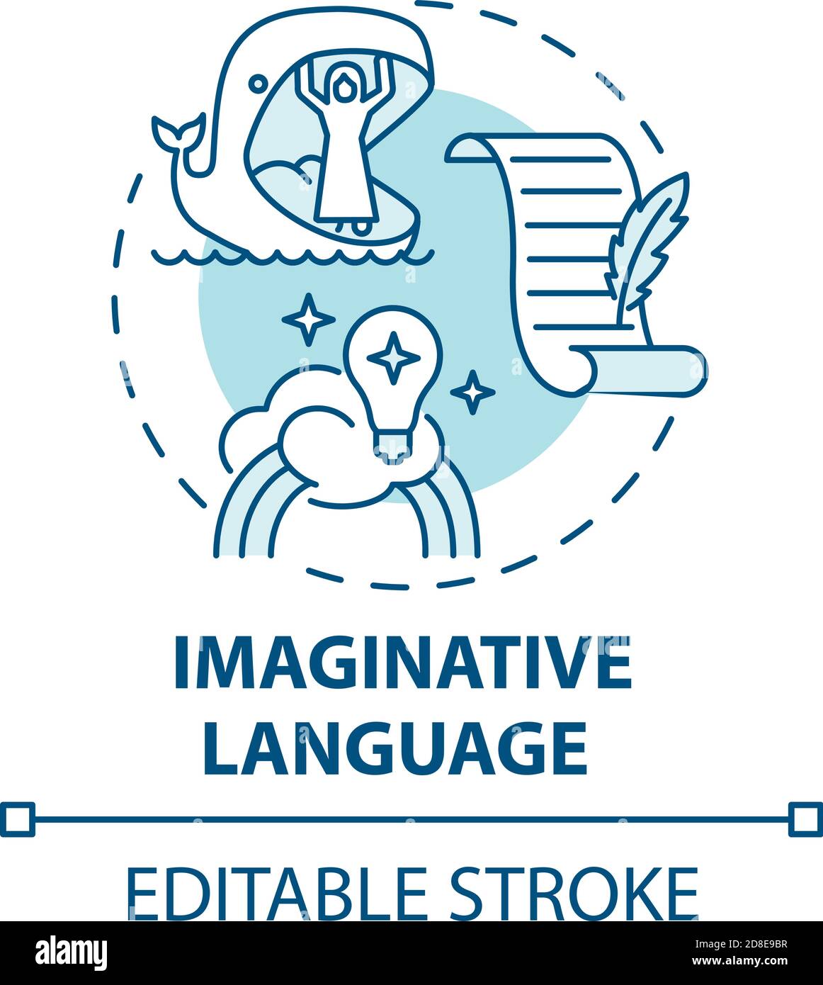 Imaginative storytelling Stock Vector Images - Alamy