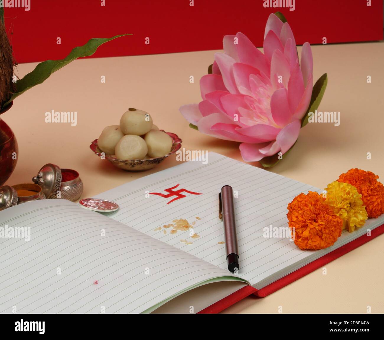 Khata book hi-res stock photography and images - Alamy