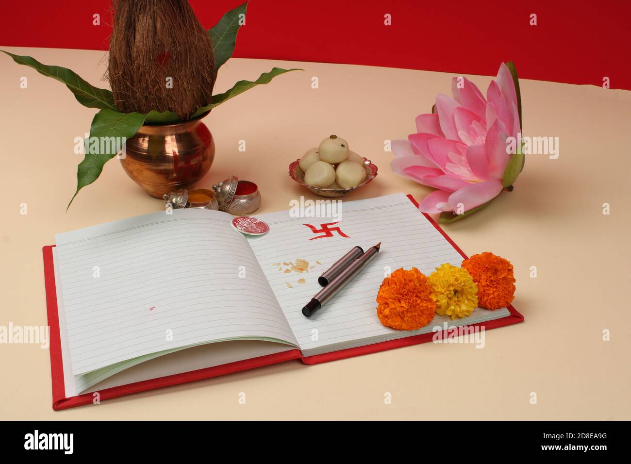 Khata book hi-res stock photography and images - Alamy