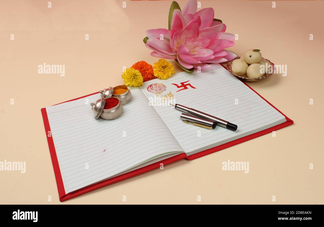 Khata book hi-res stock photography and images - Alamy