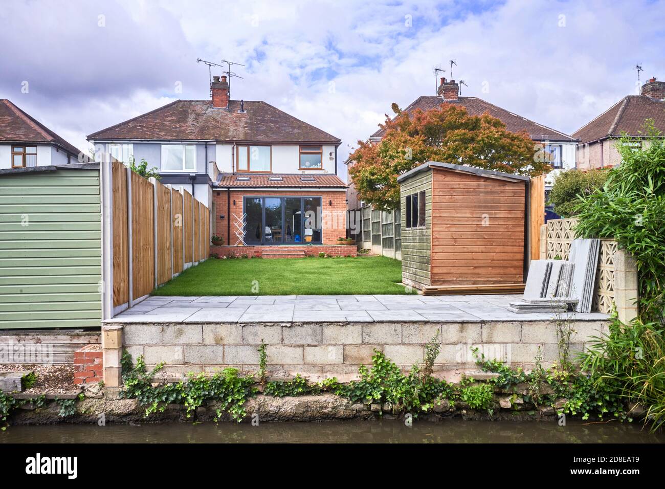 Back gardens hi-res stock photography and images - Alamy