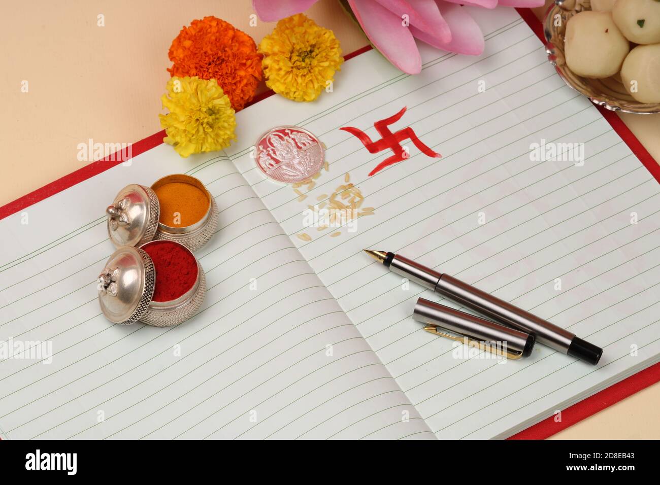 Khata book hi-res stock photography and images - Alamy
