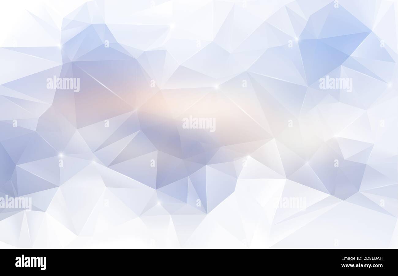 Abstract blue and shiny polygon mesh vector background. High resolution ...