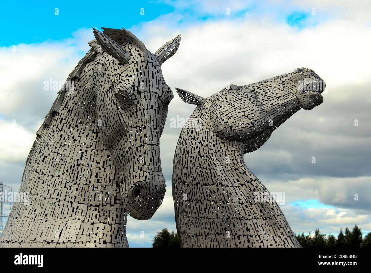 The Kelpies, Helix Park, Falkirk, Scotland, UK Stock Photo - Alamy