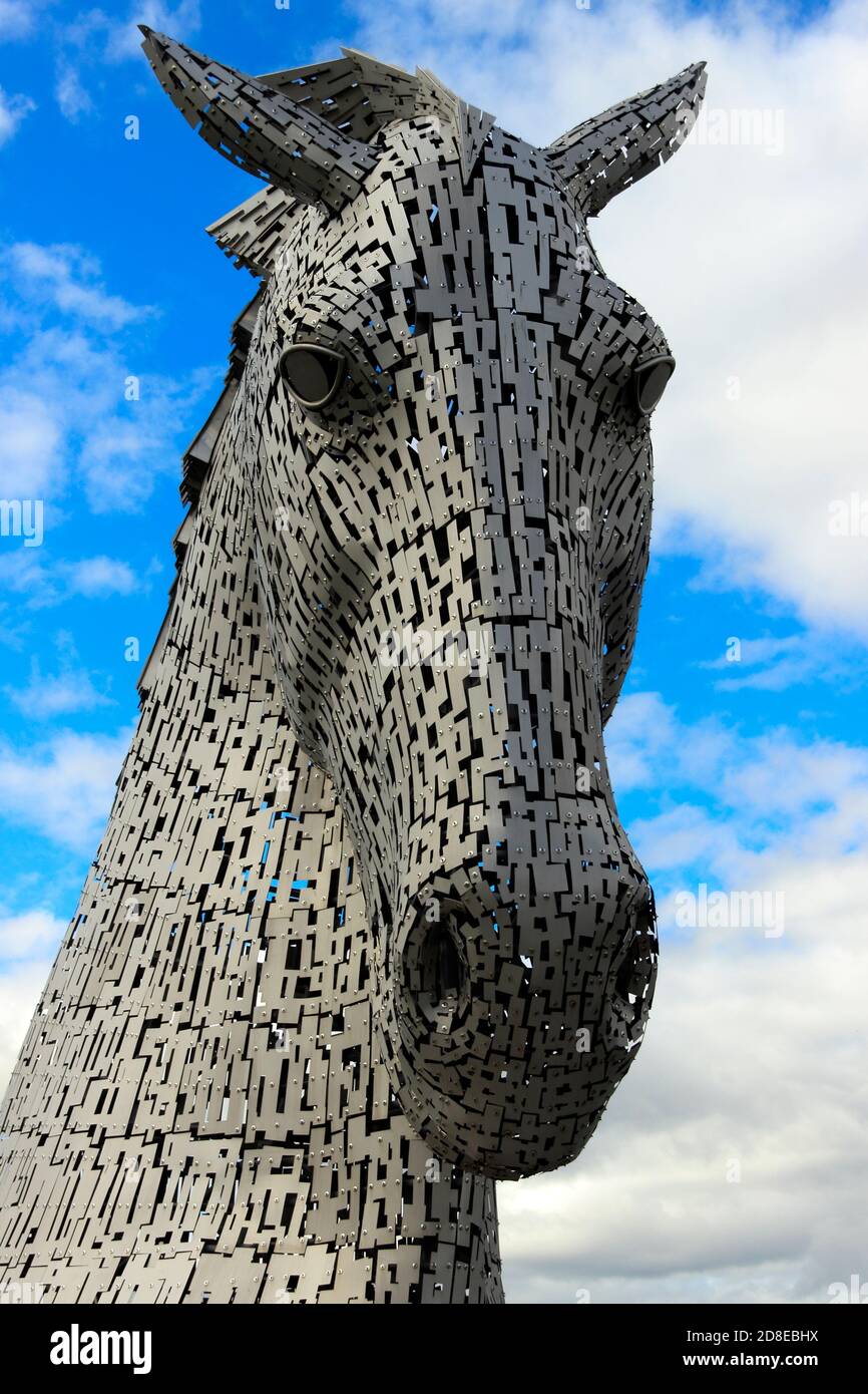 The Kelpies, Helix Park, Falkirk, Scotland, UK Stock Photo - Alamy