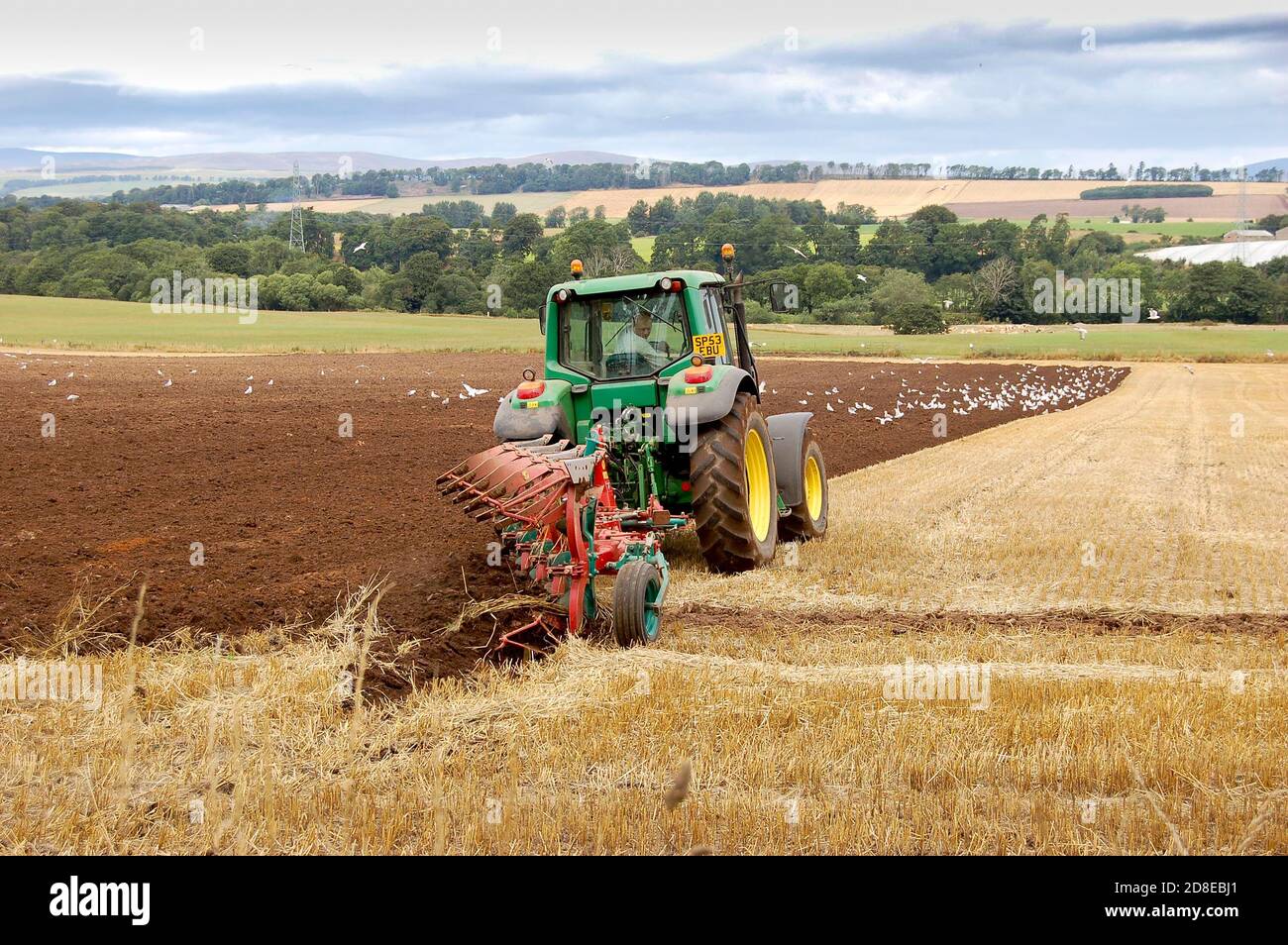 Farming tractor scotland hi-res stock photography and images - Alamy