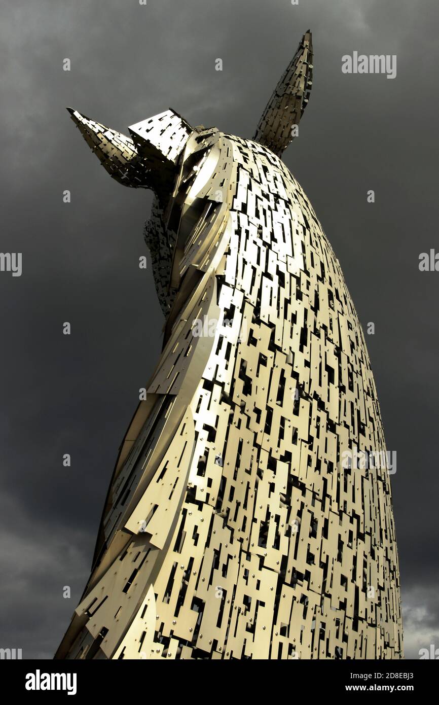 The Kelpies, Helix Park, Falkirk, Scotland, UK Stock Photo - Alamy
