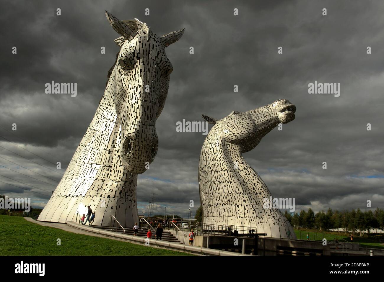 The Kelpies, Helix Park, Falkirk, Scotland, UK Stock Photo - Alamy