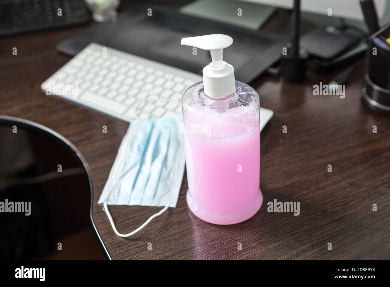 Desktop computer virus cleaning hi-res stock photography and images - Alamy
