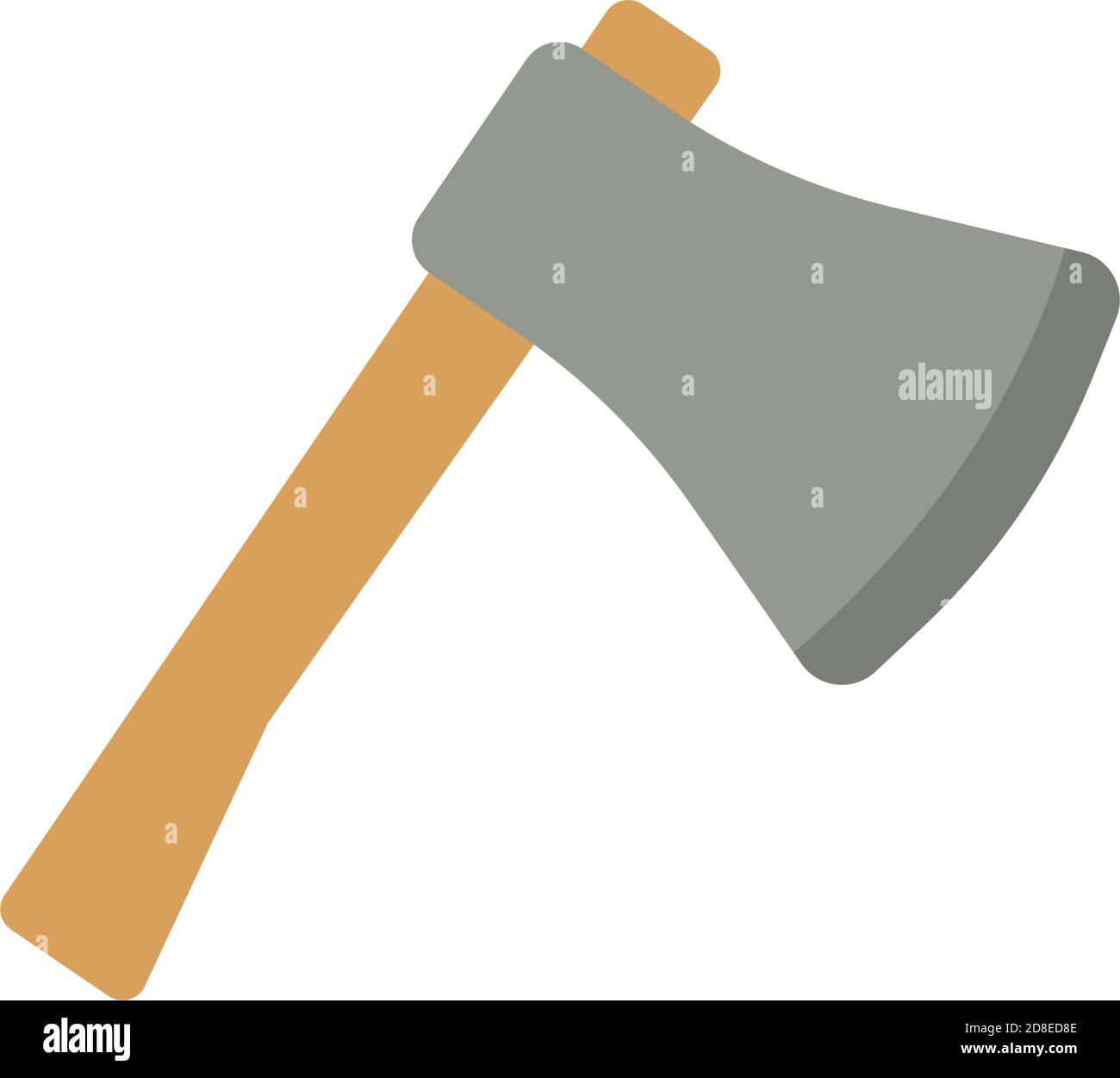ax tool flat style icon vector illustration design Stock Vector Image ...