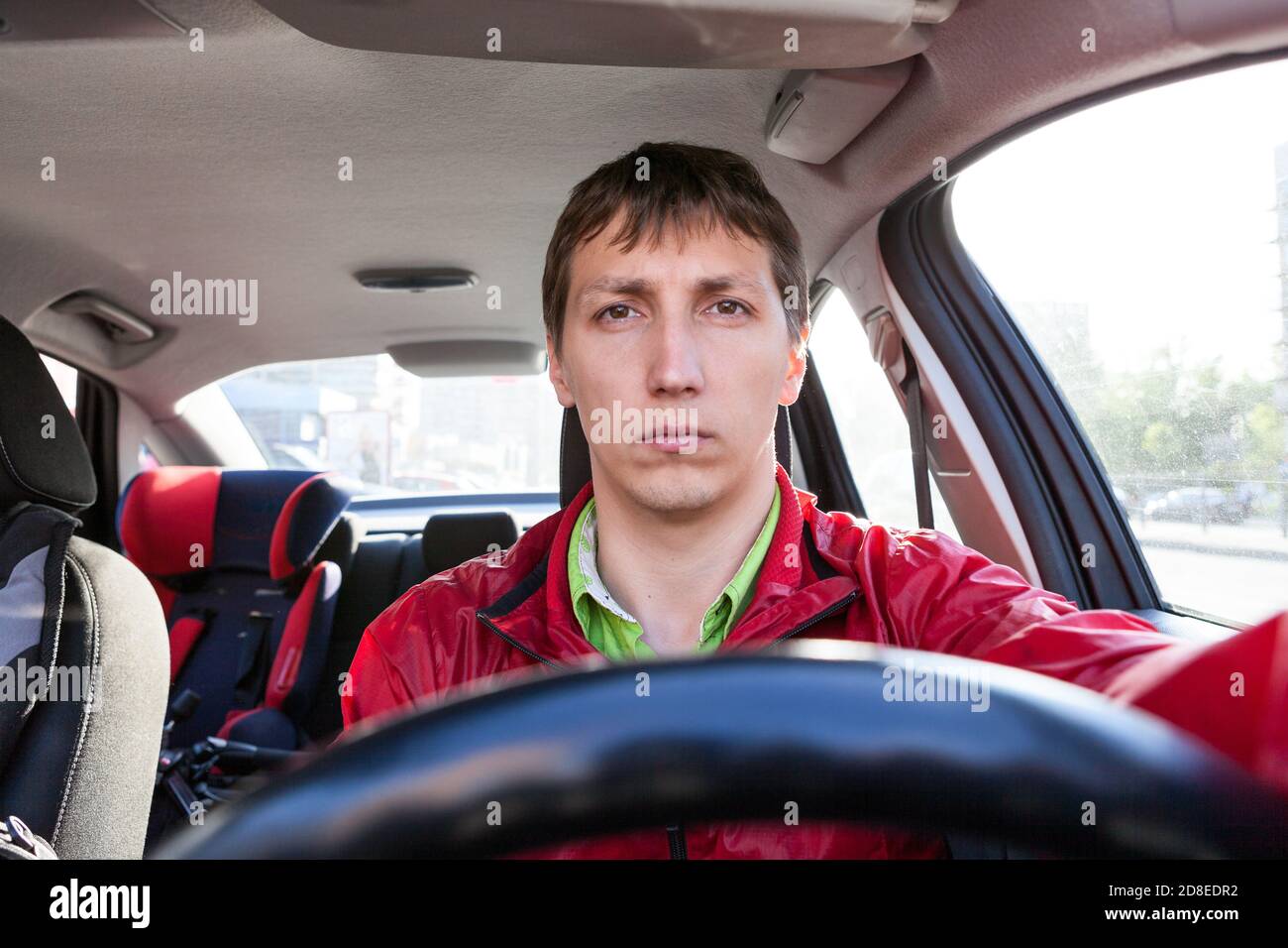 Man inside car sharing vehicle hi-res stock photography and images - Alamy