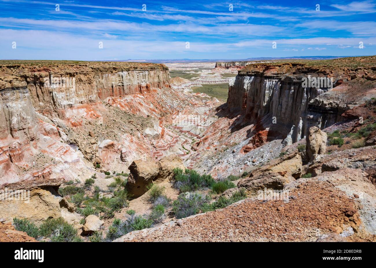 Coal Mine Canyon Stock Photo - Alamy