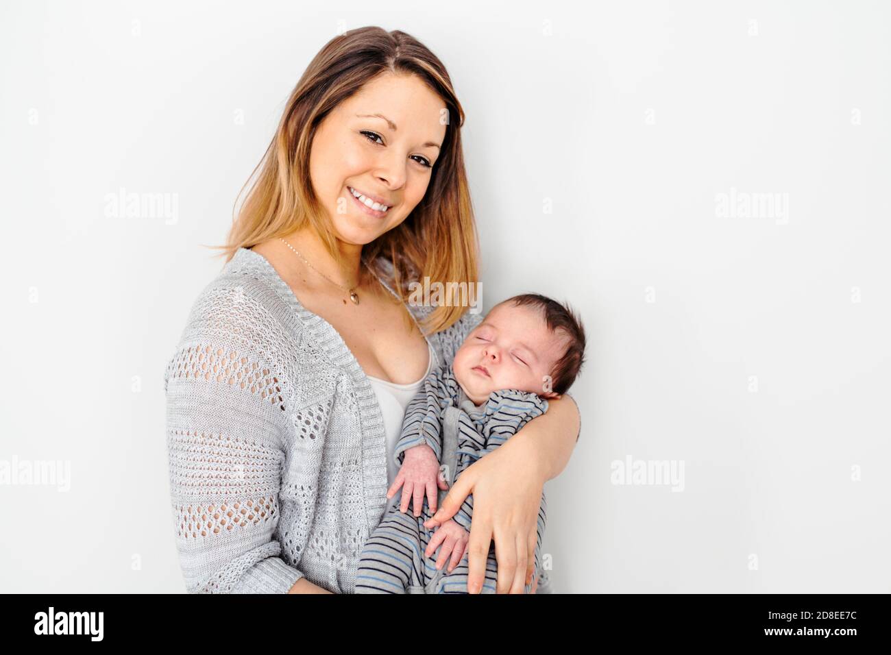 Mother baby studio shot hi-res stock photography and images - Alamy