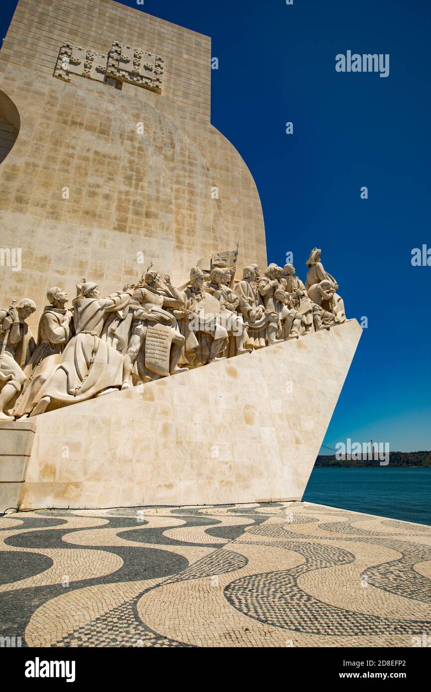 Monument of the Discoveries (Padrão dos Descobrimentos) in Lisbon ...