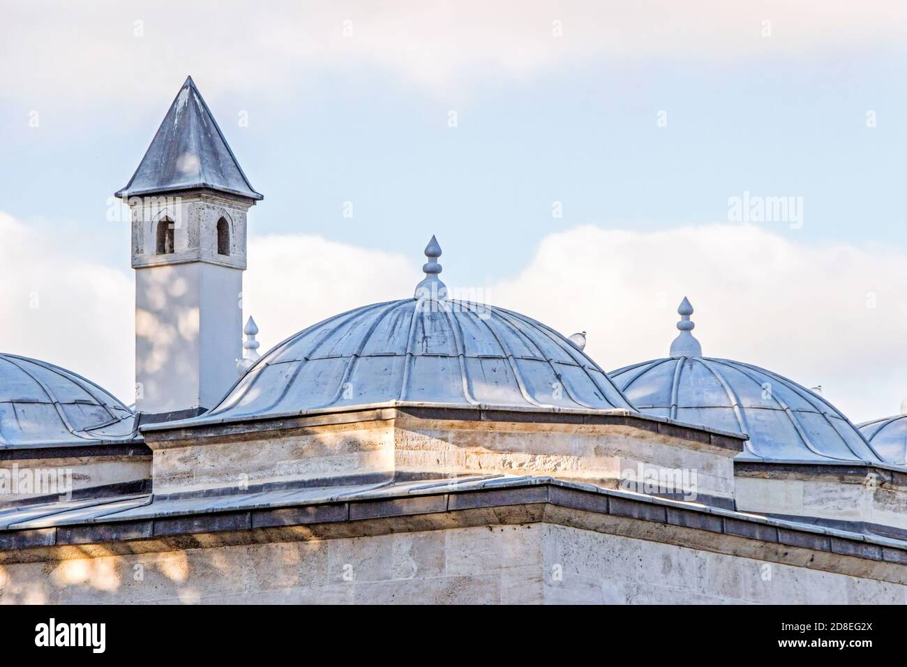 Exterior roof of blue Mosque in Istanbul Stock Photo - Alamy